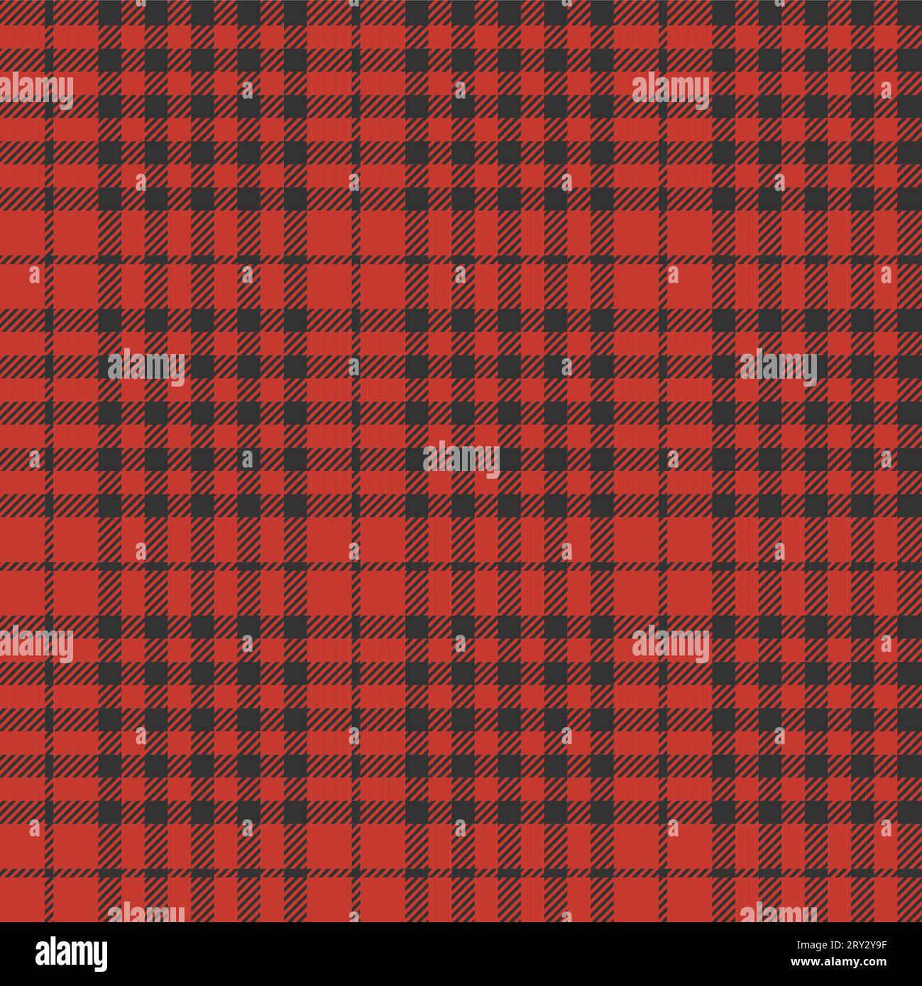 Tartan (plaid) seamless pattern. Red and black color Stock Vector Image & Art - Alamy