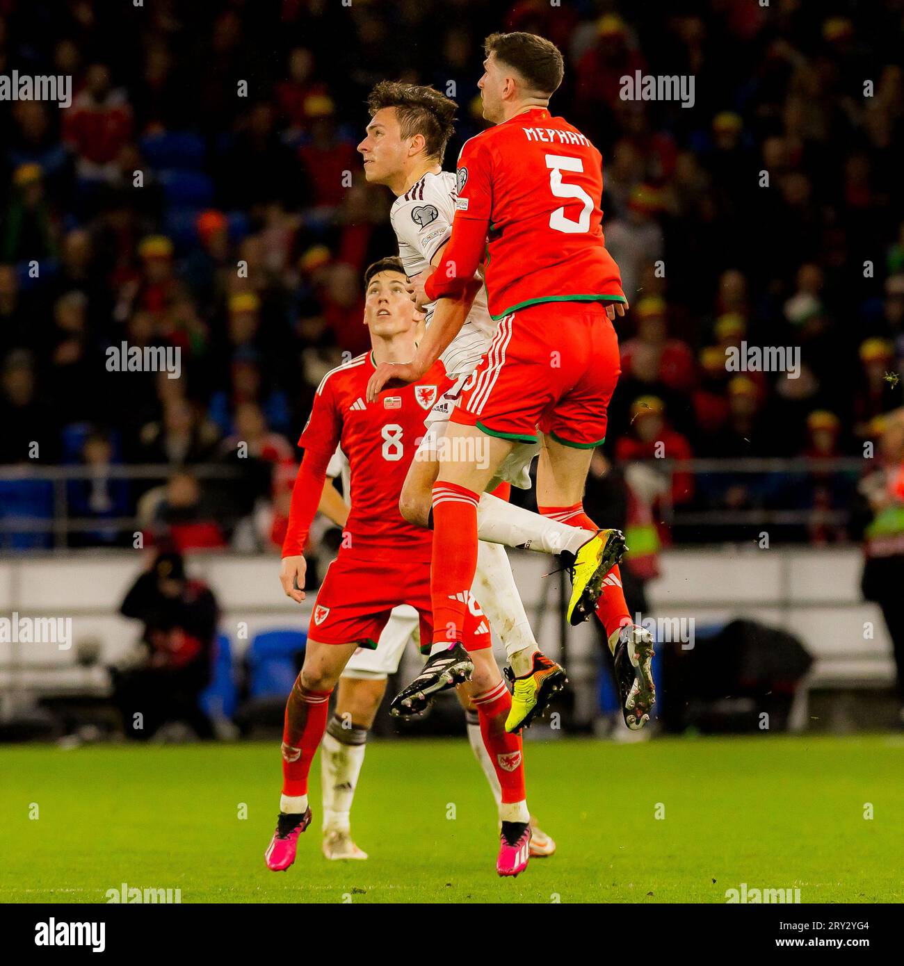 Cardiff, Wales - 28 March 2023: Group D UEFA European Championship ...