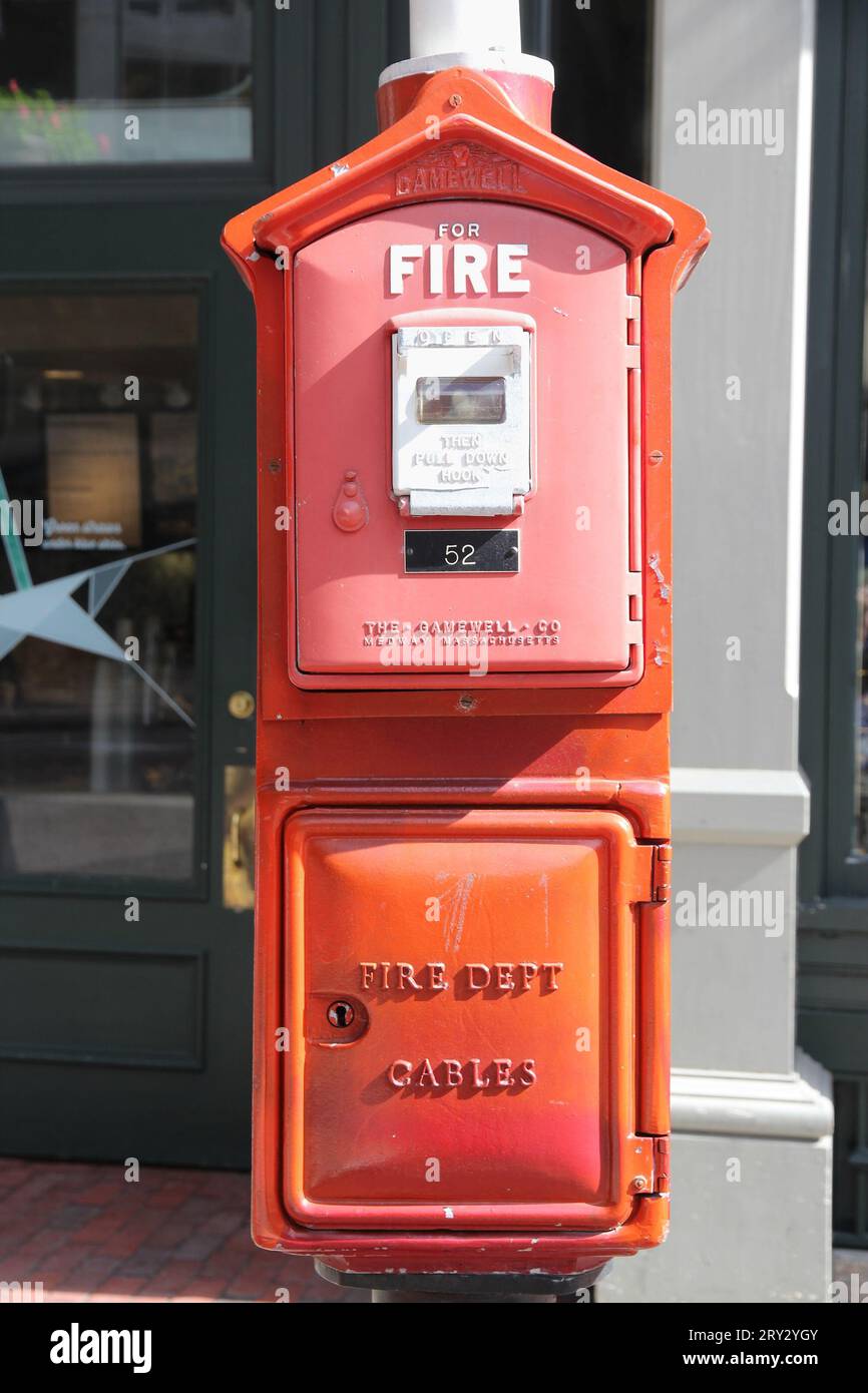 Boston fire department hi-res stock photography and images - Alamy