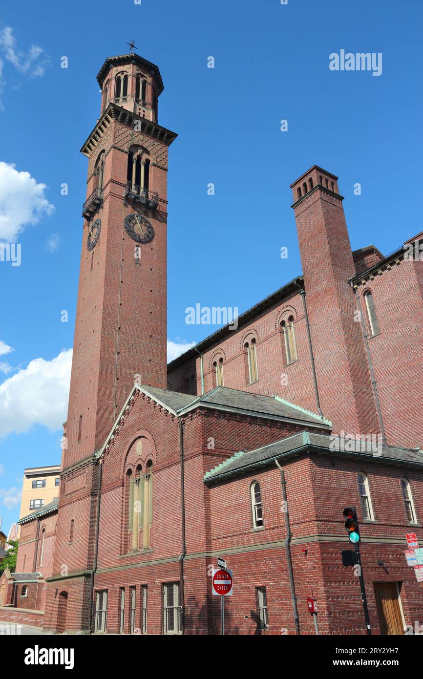 St. Paul's Catholic Church in Harvard Square. Cambridge, Massachusetts ...