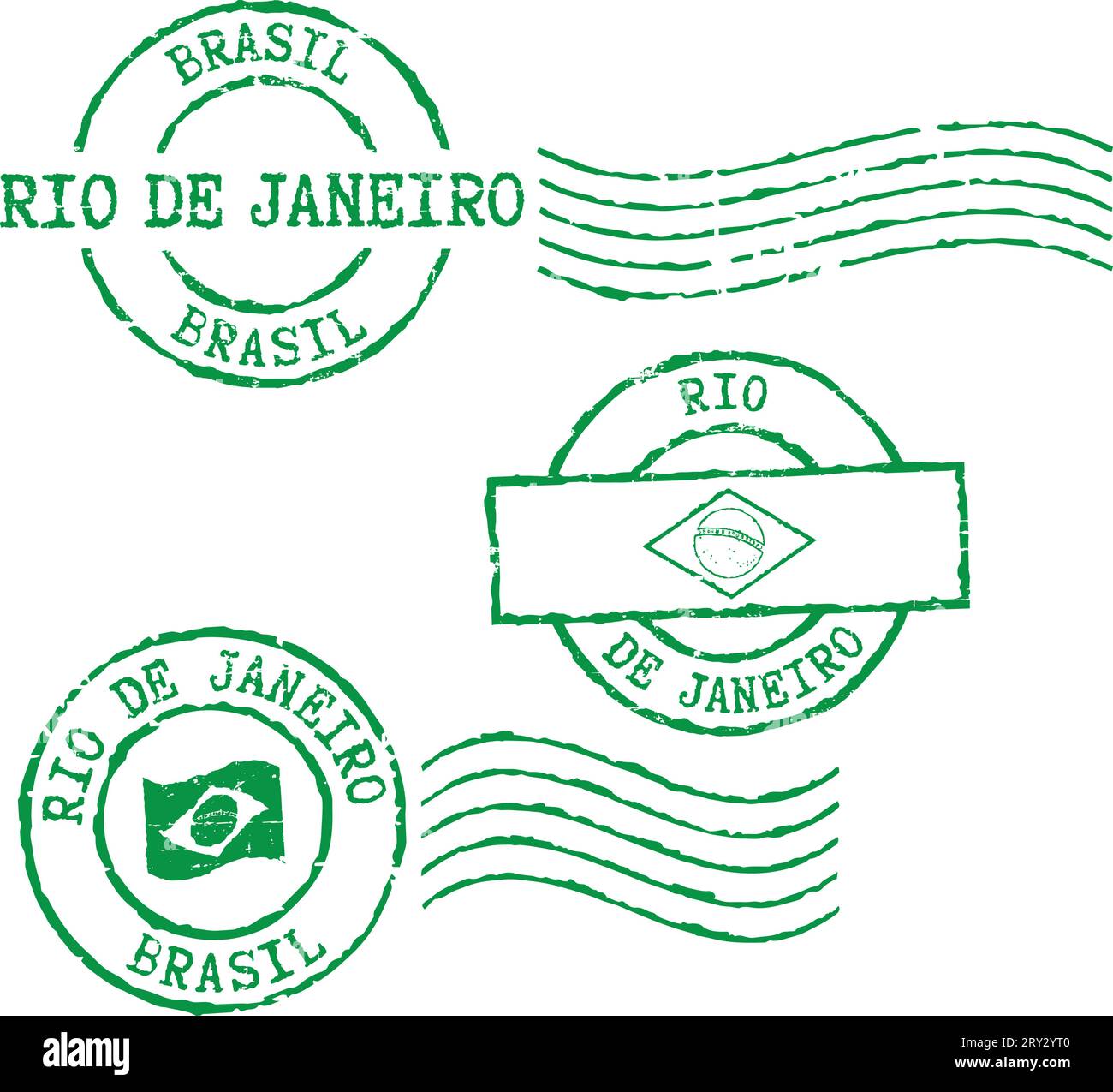 Brazilian postage stamp hi-res stock photography and images - Alamy