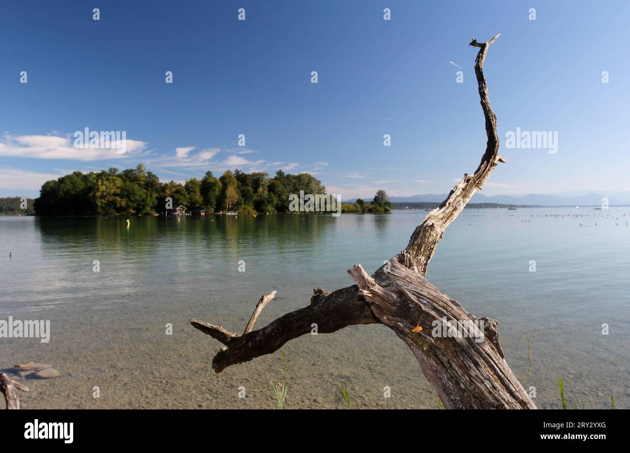 Feldafing, Bayern, Deutschland 28. September 2023: Ein Spätsommertag ...