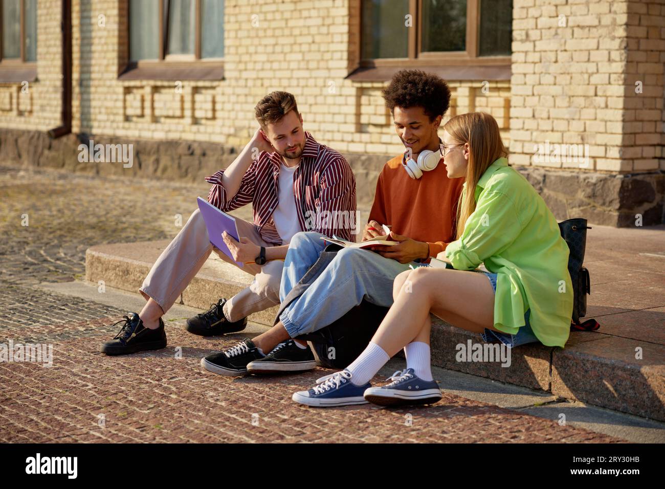 Teenage student doing homework hi-res stock photography and images - Alamy