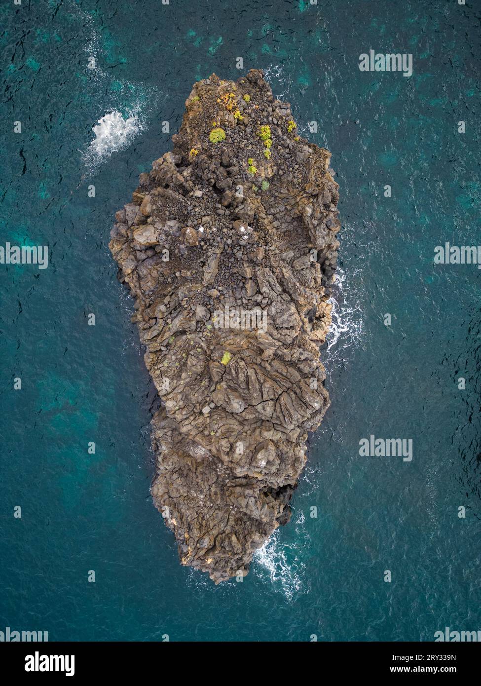 Aerial drone texture idyllic lagoon hi-res stock photography and images ...
