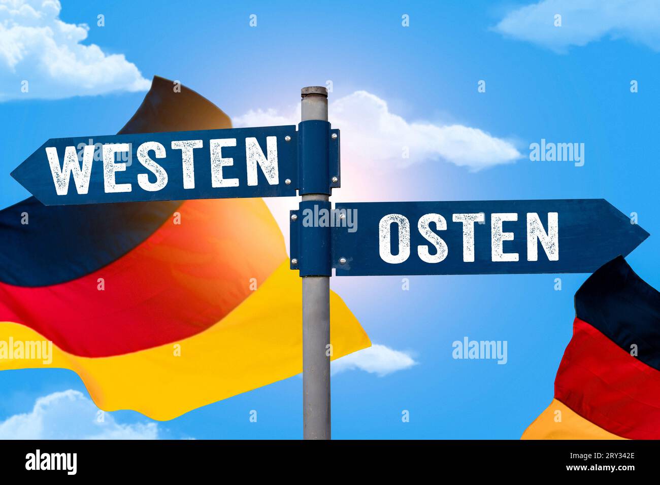 Ost deutschland flagge hi-res stock photography and images - Alamy