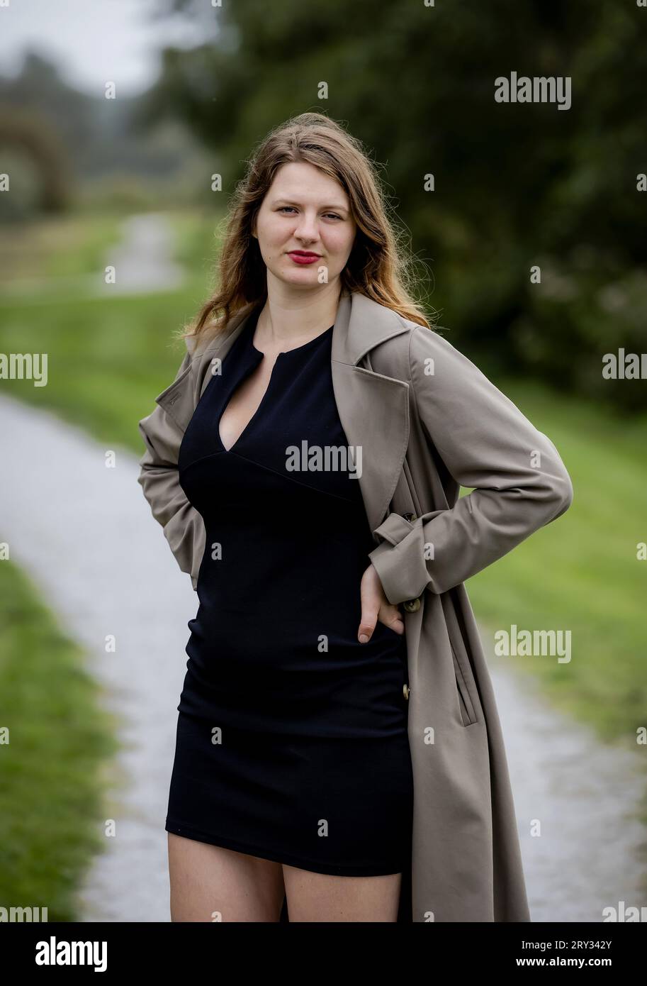 AMSTERDAM - Portraits of writer Mette Maria van Dijk. The 23-year-old ...