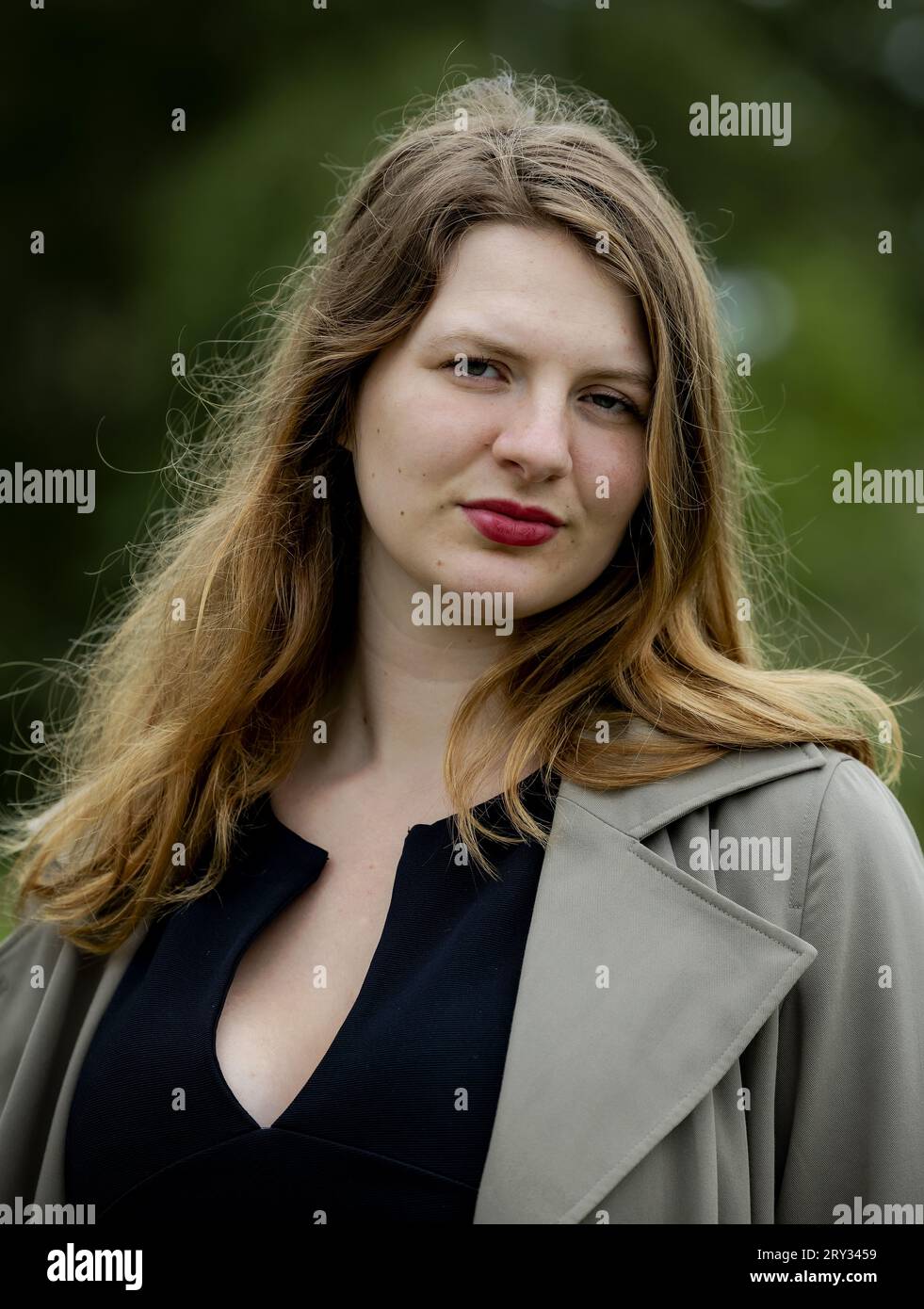 AMSTERDAM - Portraits of writer Mette Maria van Dijk. The 23-year-old ...