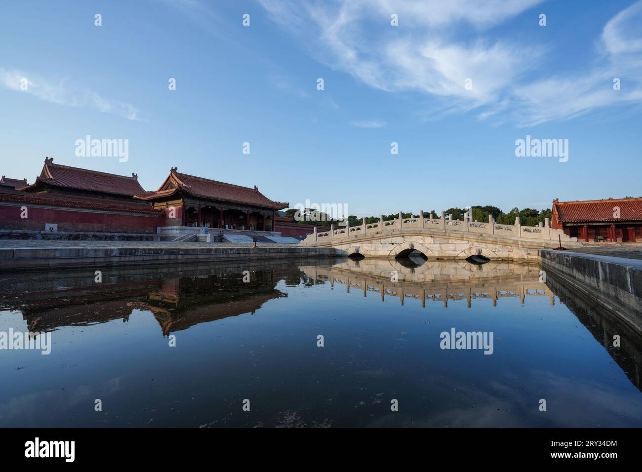 Zunhua City, China - May 13, 2023: Sanlu Sankong Stone Bridge is ...