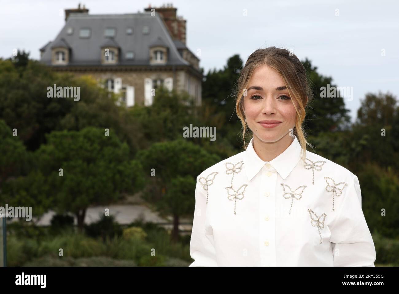 September 28, 2023, Dinard, Bretagne, France: Actress ALICE ISAAZ ...