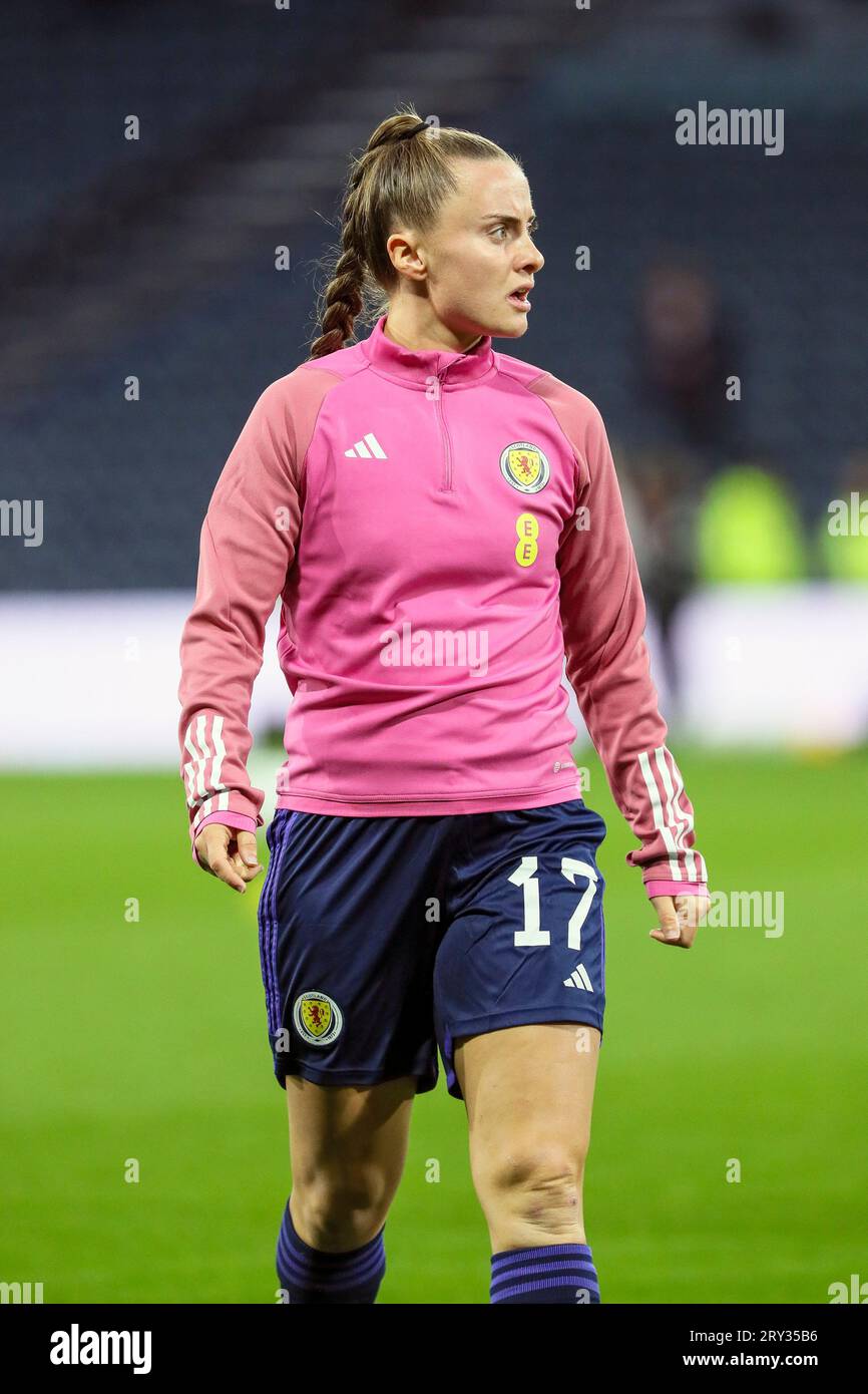 KIRSTY HOWAT, professional football player, playing for the Scotland ...