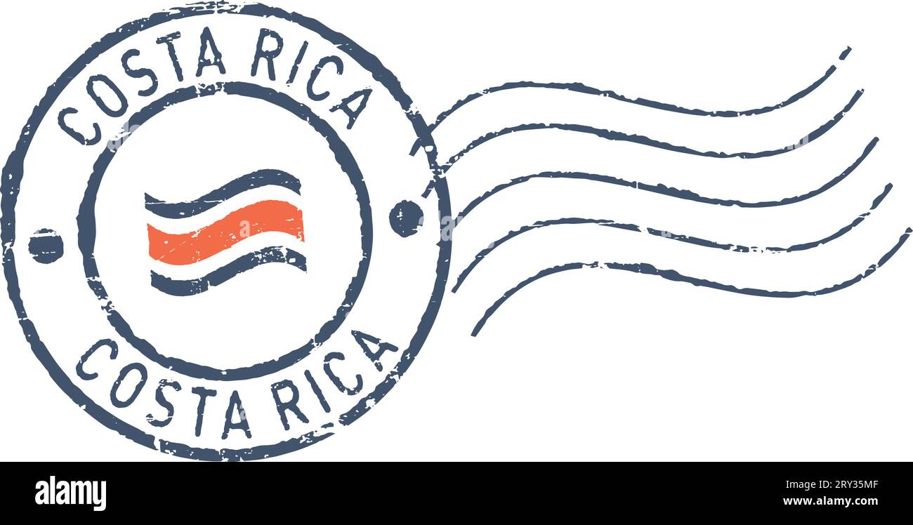 Postage stamp costa rica hi-res stock photography and images - Alamy