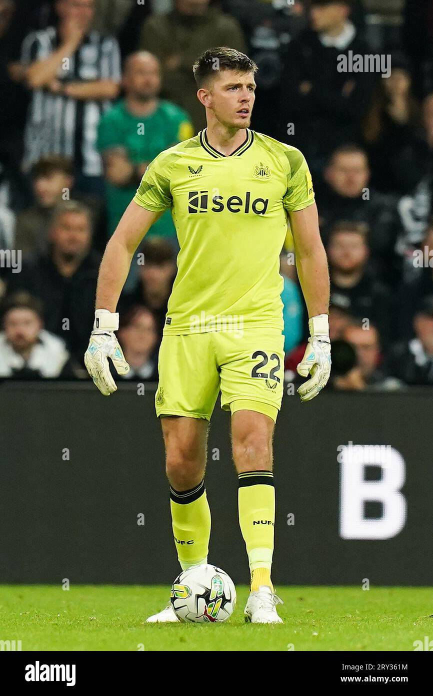 Newcastle united goalkeeper nick pope 22 hi-res stock photography and ...