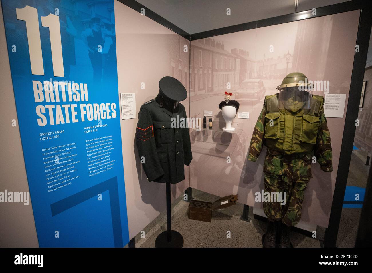 Display related to British States Forces on show at the Roddy McCorley ...