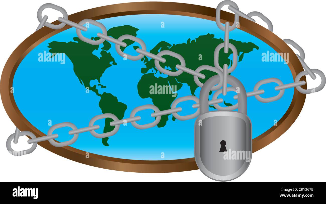 Chain map hi-res stock photography and images - Alamy