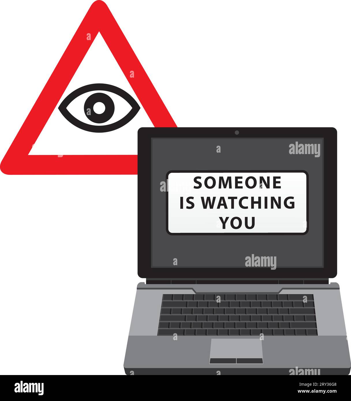 Big eye technology Stock Vector Images - Alamy