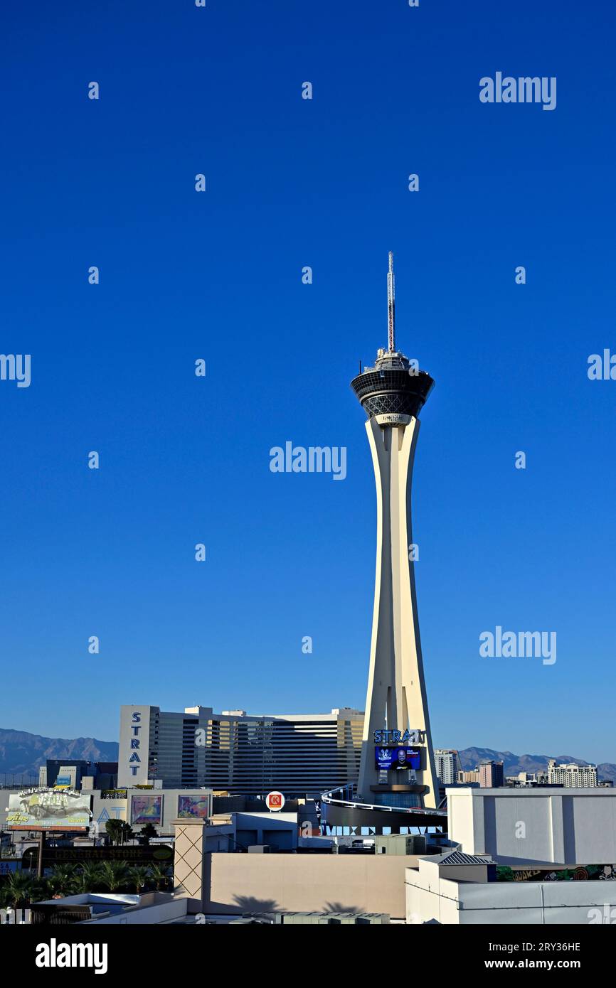 Las Vegas, Nevada, USA. 27th Sep, 2023. The STRAT Hotel, Casino & Tower ...