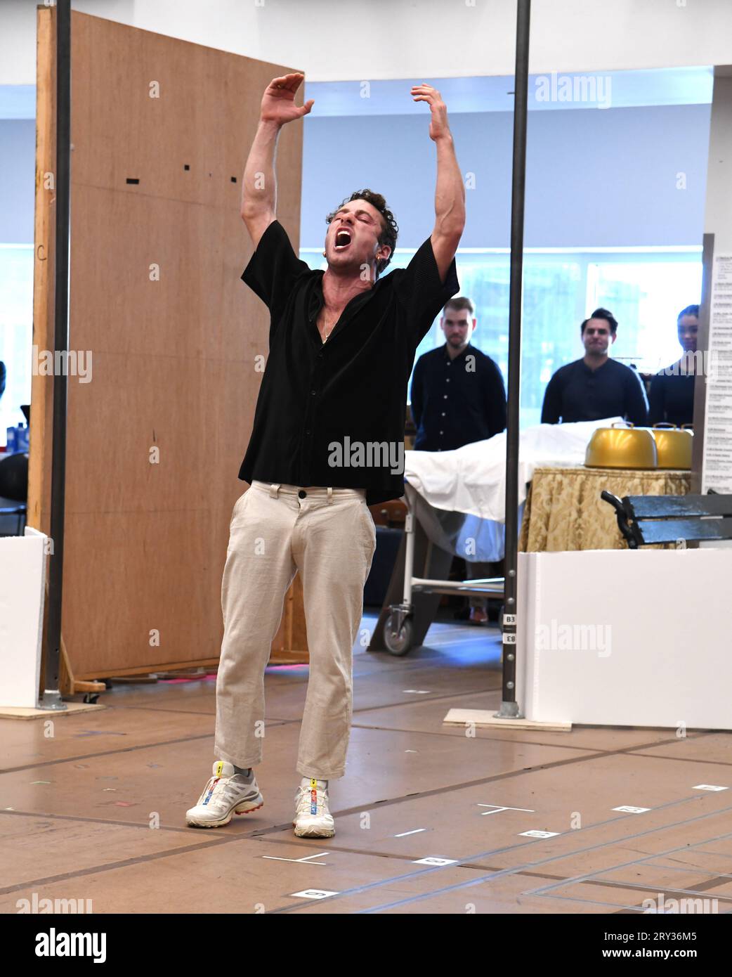 September 27, 2023, New York City, NY, USA: Danny Kornfeld and creative ...