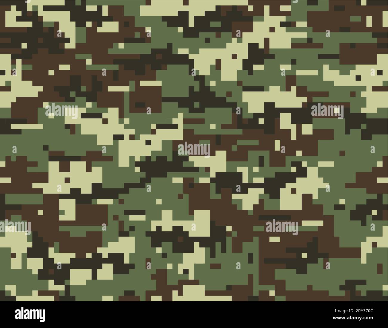 Digital camouflage seamless pattern Stock Vector Image & Art - Alamy