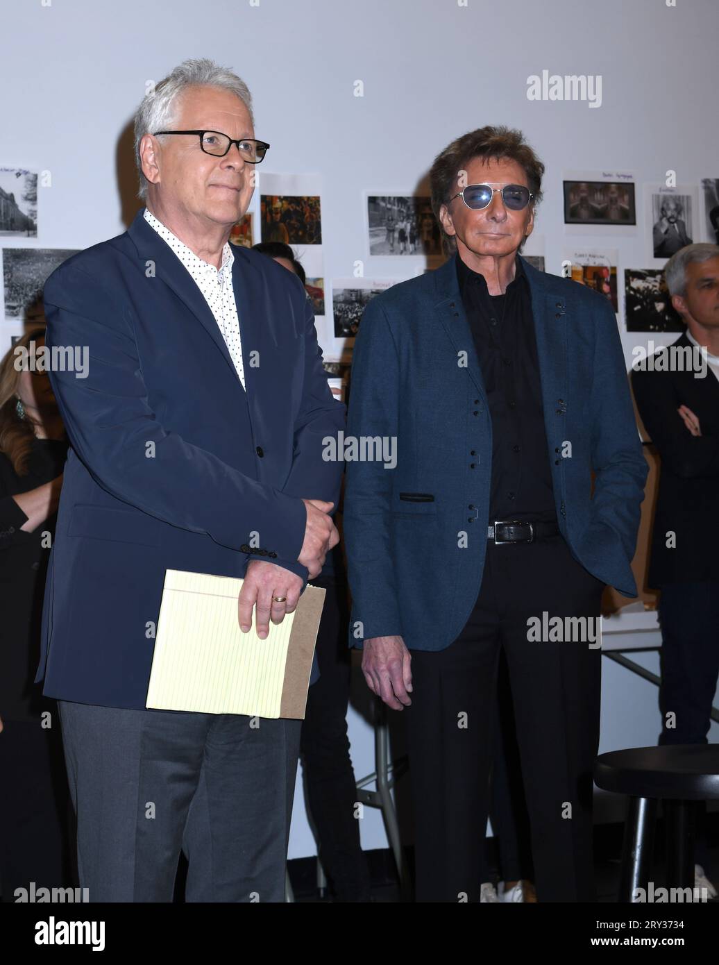 September 27, 2023, New York City, NY, USA: Bruce Sussman and Barry ...