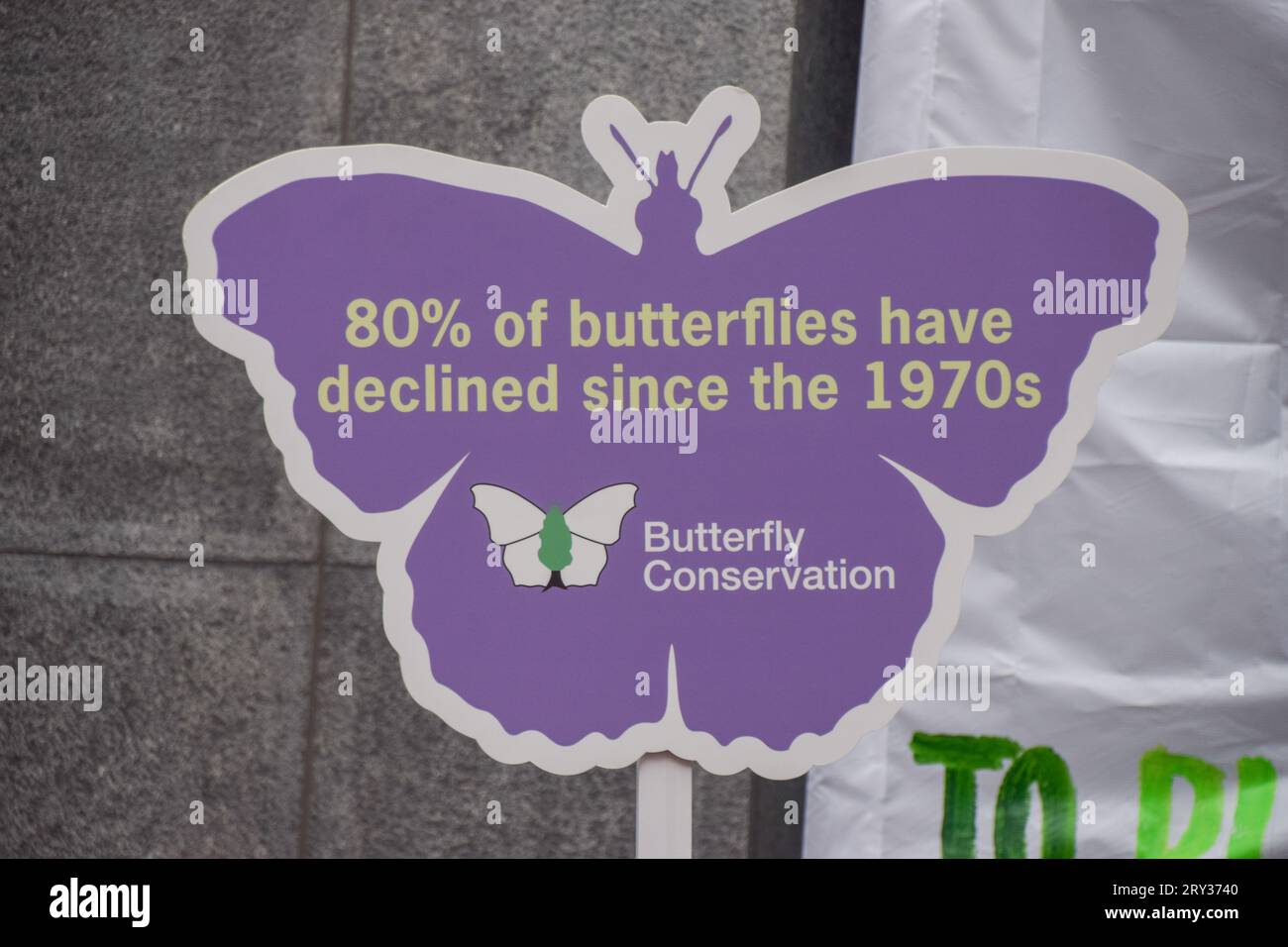 London, UK. 28th September 2023. Protesters and members of over 40 ...