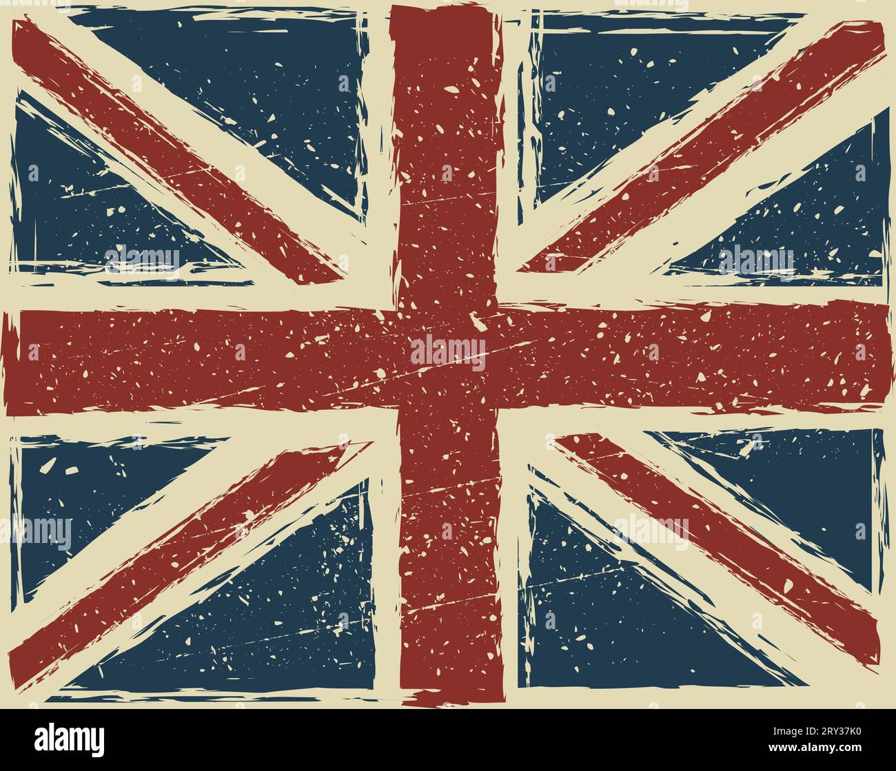 Grunge british flag Stock Vector Image & Art - Alamy