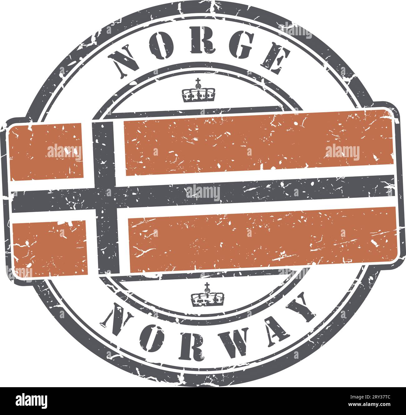 Norway stamp hi-res stock photography and images - Alamy