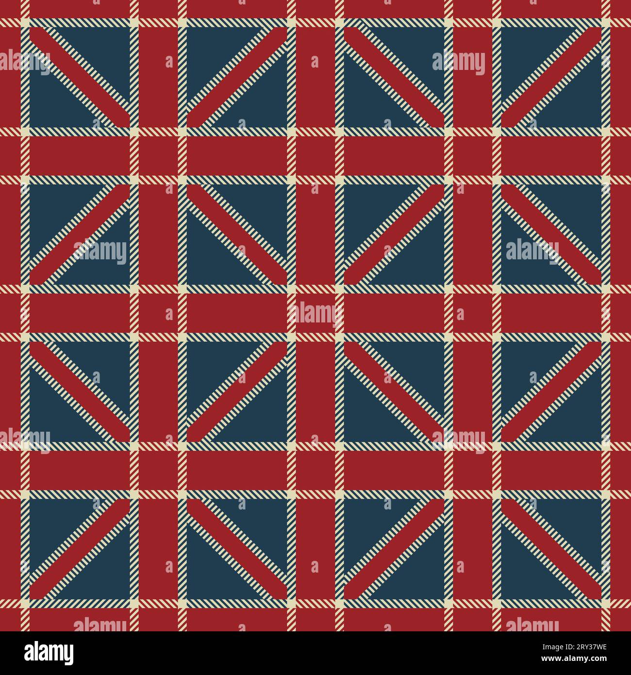 Plaid seamless pattern. British flags Stock Vector Image & Art - Alamy