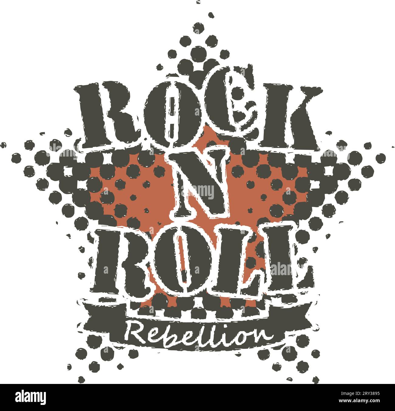 Rock roll concert young Stock Vector Images - Alamy
