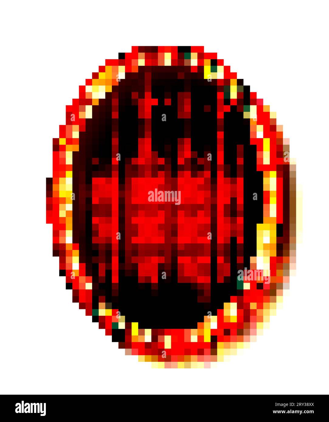 Oval Vintage Frame On Red Background Vector Illustration Stock Vector Image And Art Alamy