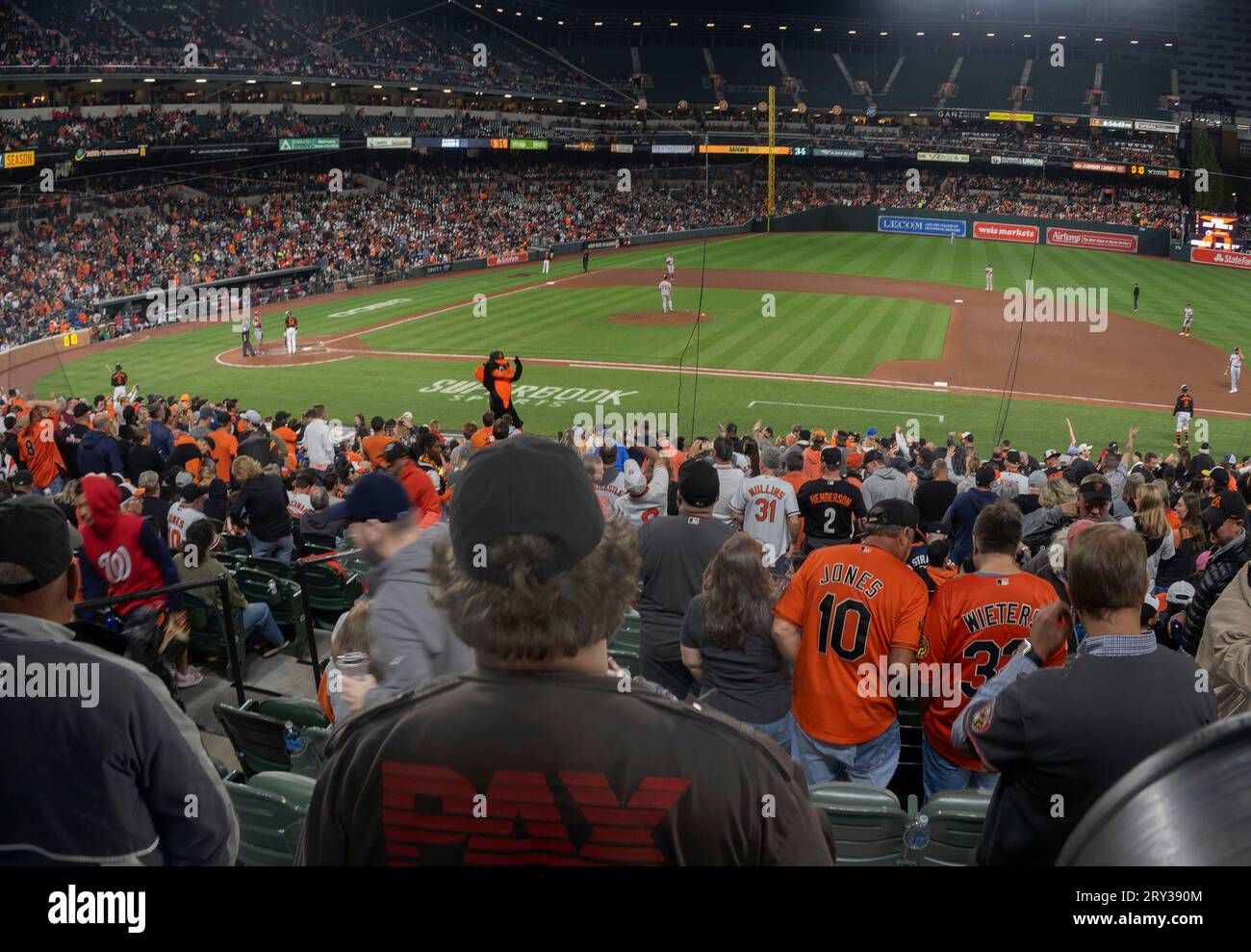 A baseball stadium full for an important game Stock Photo - Alamy
