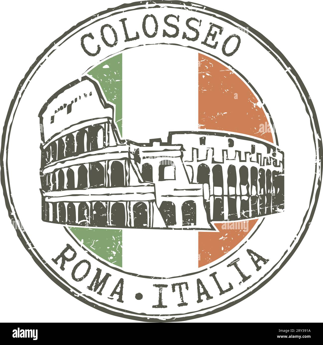 Passport stamp italy hi-res stock photography and images - Alamy