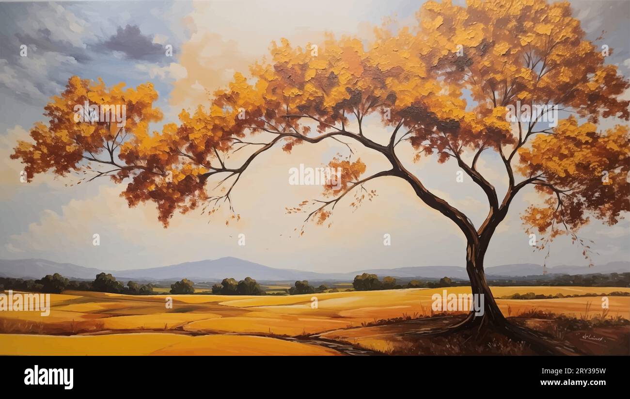 Seascape oil paintings Stock Vector Images - Alamy