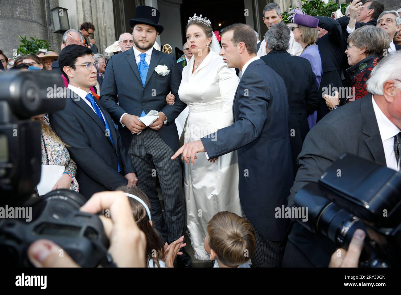 Maria Teresita Prinzessin von Sachsen und ihr Mann Graf Beryl Alexandre ...