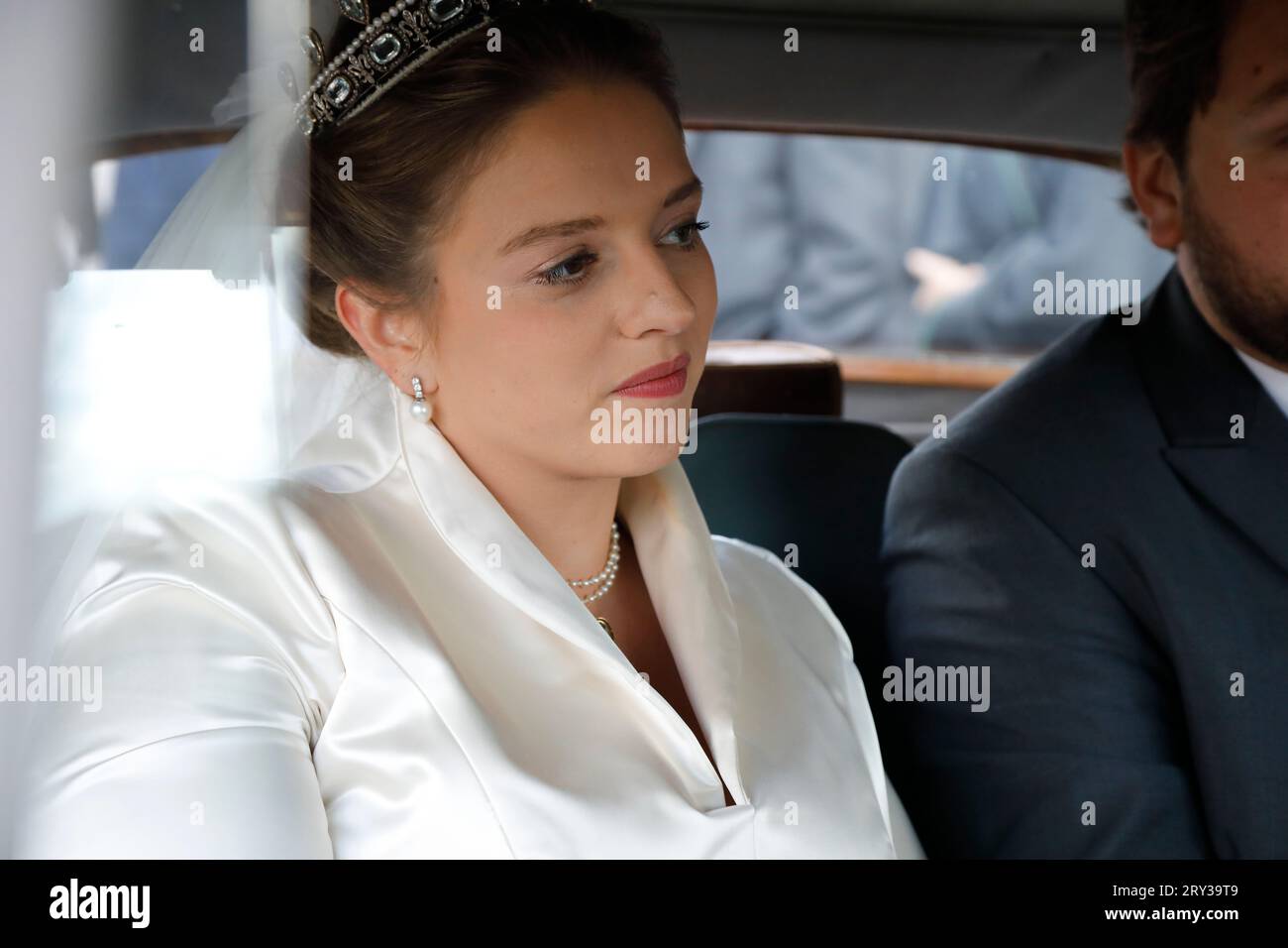 Maria Teresita Prinzessin von Sachsen und ihr Mann Graf Beryl Alexandre ...