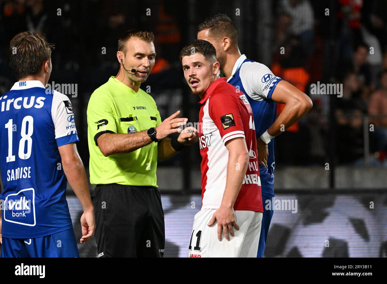 Antwerp, Belgium . 27th Sep, 2023. Arbnor Muja of Antwerp pictured ...