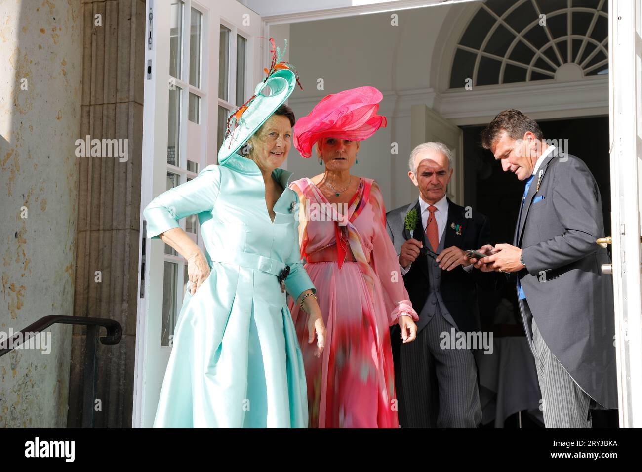 Philippe de Saporta und Ewa Tegner und Alexander Prinz von Sachsen ...