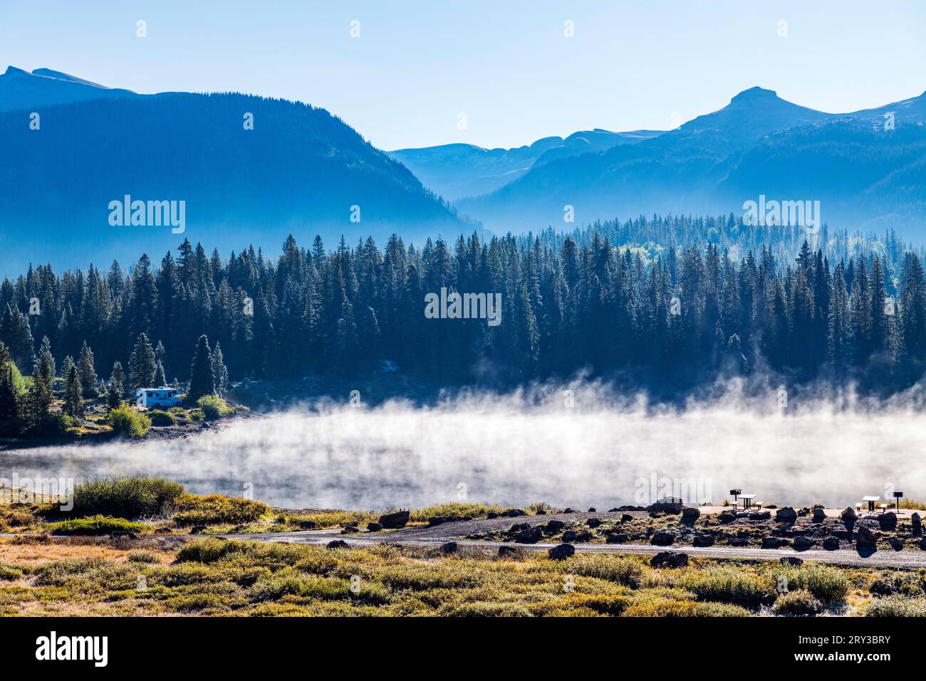 Molas lake campground hi-res stock photography and images - Alamy