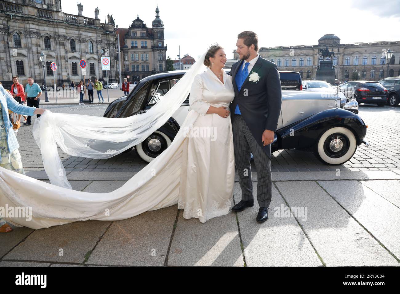 Maria Teresita Prinzessin von Sachsen und Graf Beryl Alexandre de ...