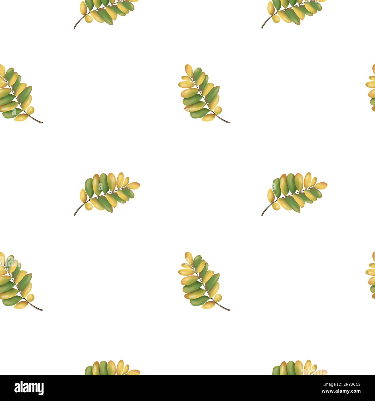 Autumn background falling leaves seamless Cut Out Stock Images ...