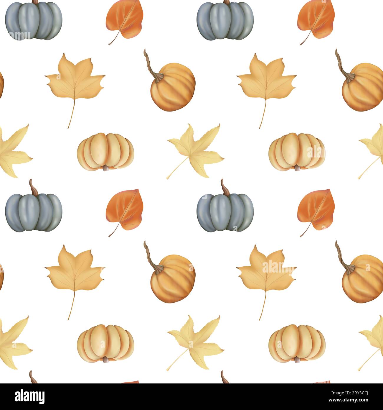 Autumn background falling leaves seamless Cut Out Stock Images ...