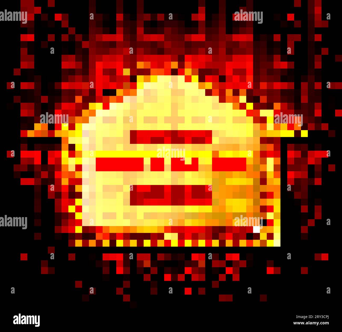 Orange, yellow and reddish color vintage bright and colorful ...