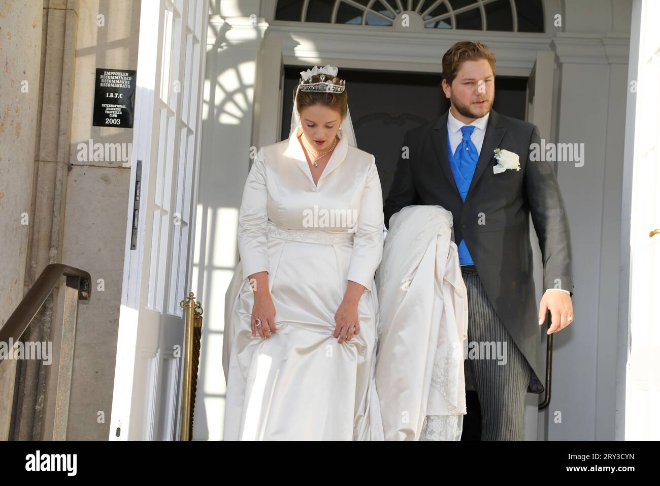 Maria Teresita Prinzessin von Sachsen und Graf Beryl Alexandre de ...