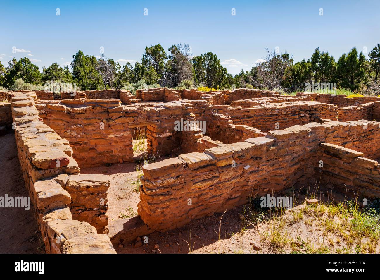 Pipe Shrine House; Far View Site; Mesa Verde National Park; Colorado ...
