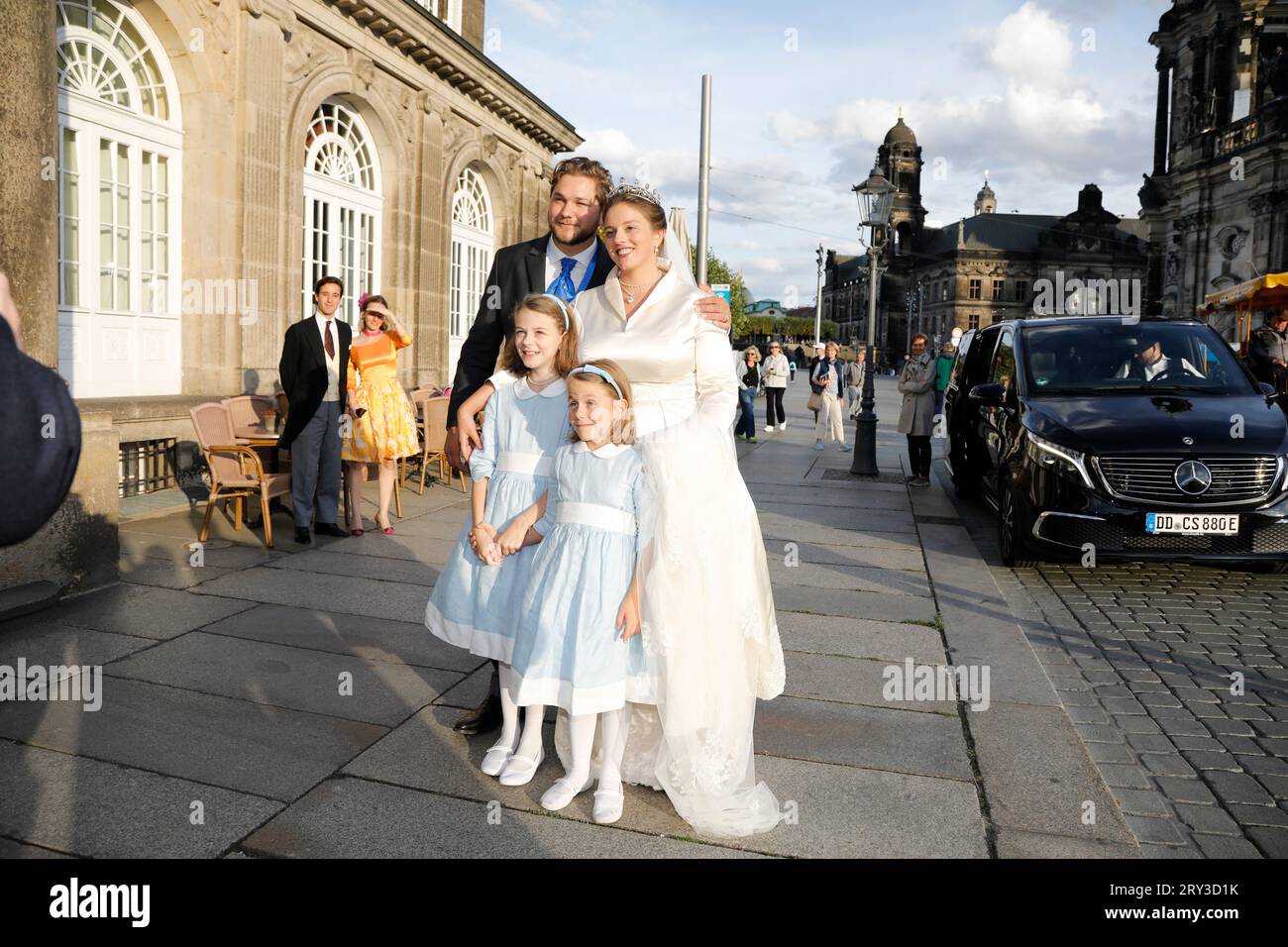Maria Teresita Prinzessin von Sachsen und Graf Beryl Alexandre de ...