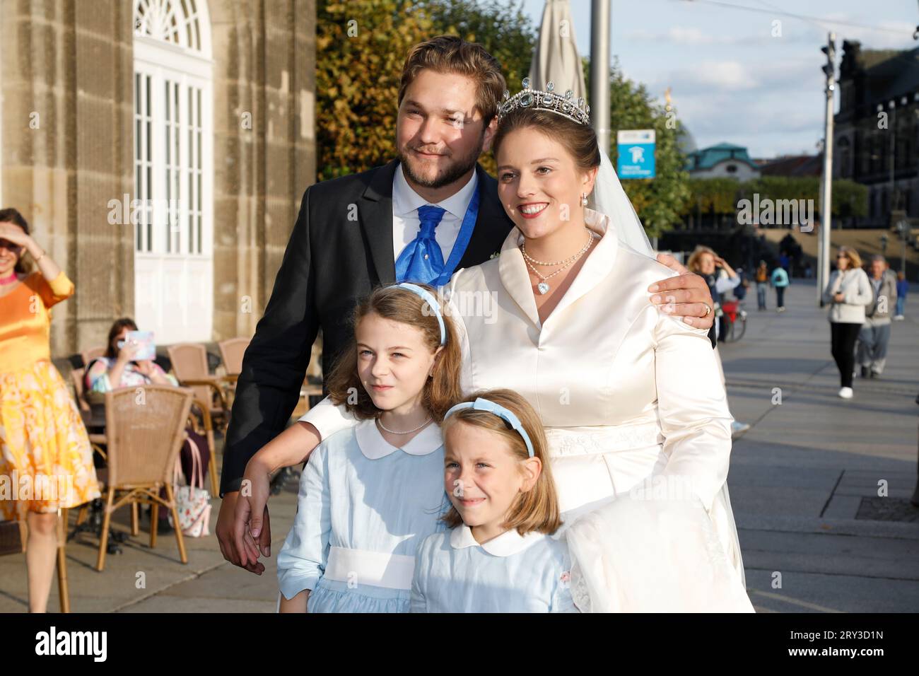Maria Teresita Prinzessin von Sachsen und Graf Beryl Alexandre de ...