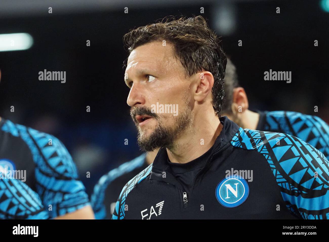Napoli, Italy. 27th Sep, 2023. Mario Rui player of Napoli, during the ...