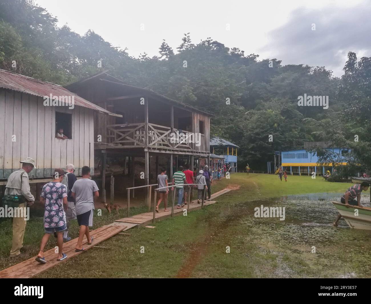 Amazon river, Brazil, Amazonian Tribe with the largest volume of land ...