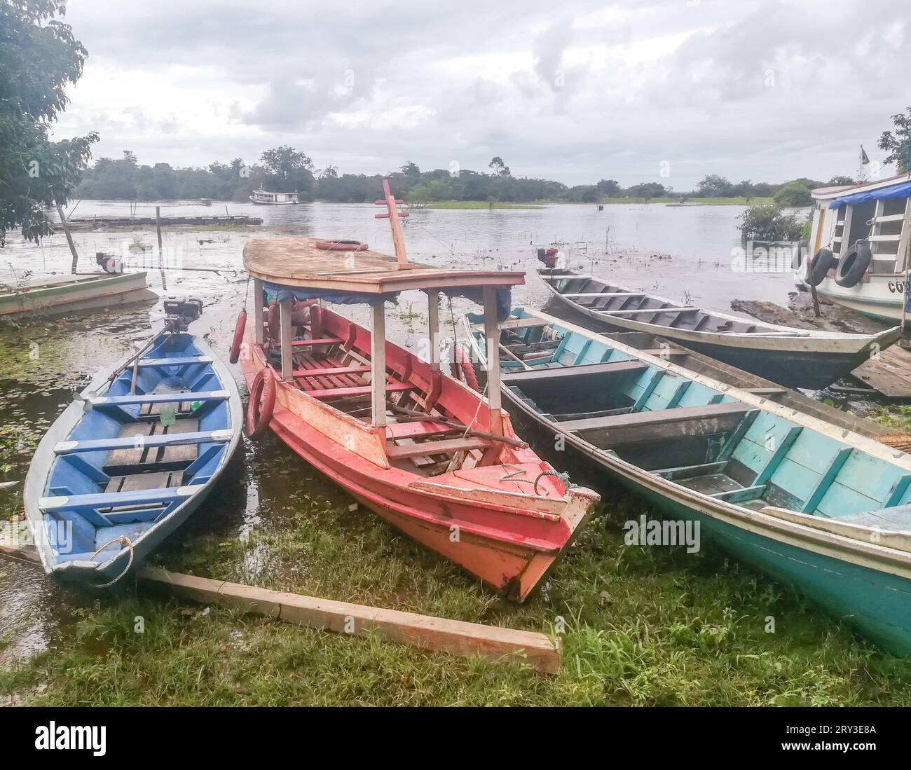 Amazon river, Brazil, Amazonian Tribe with the largest volume of land ...