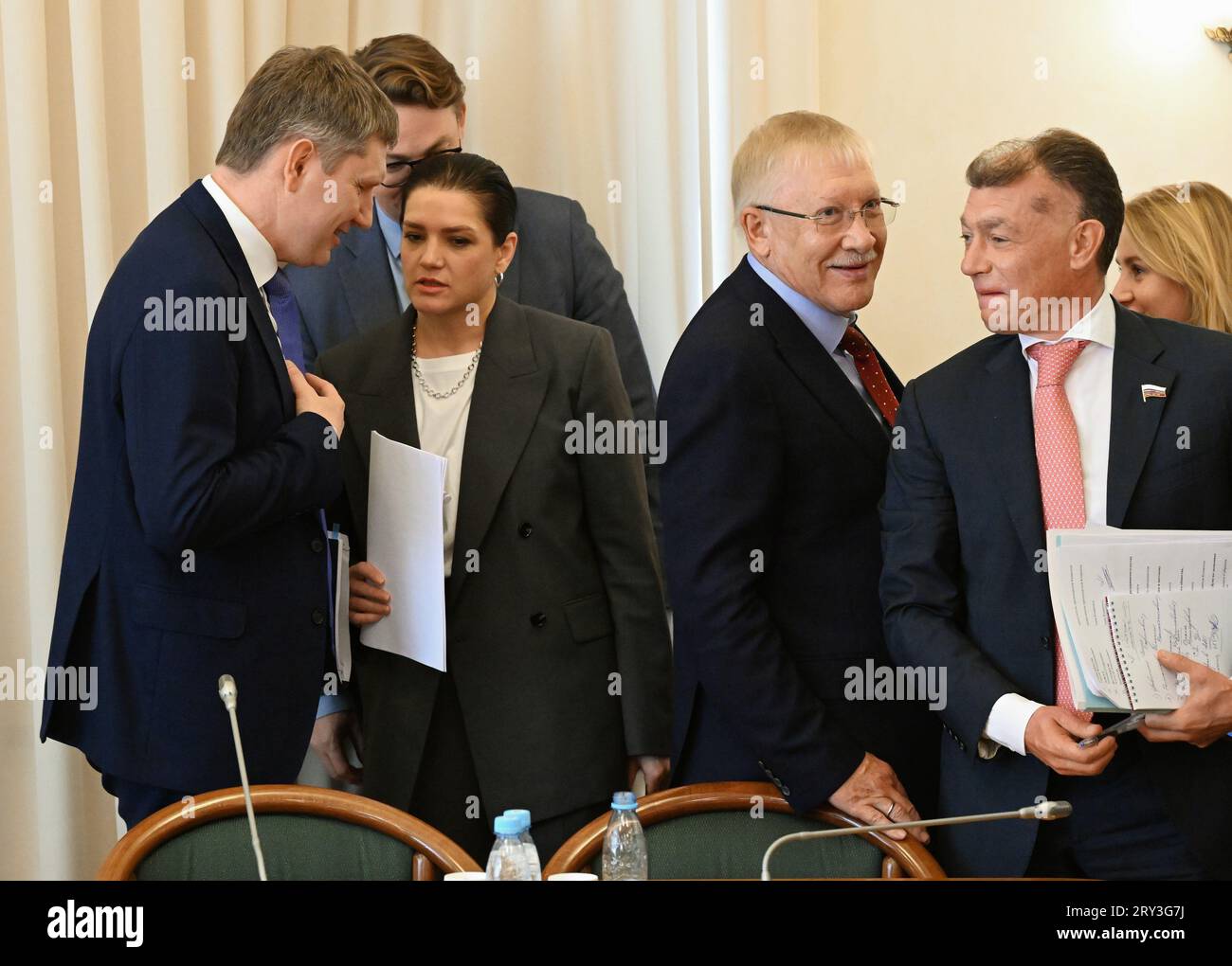 Joint meeting of the Russian State Duma committees on economic policy ...