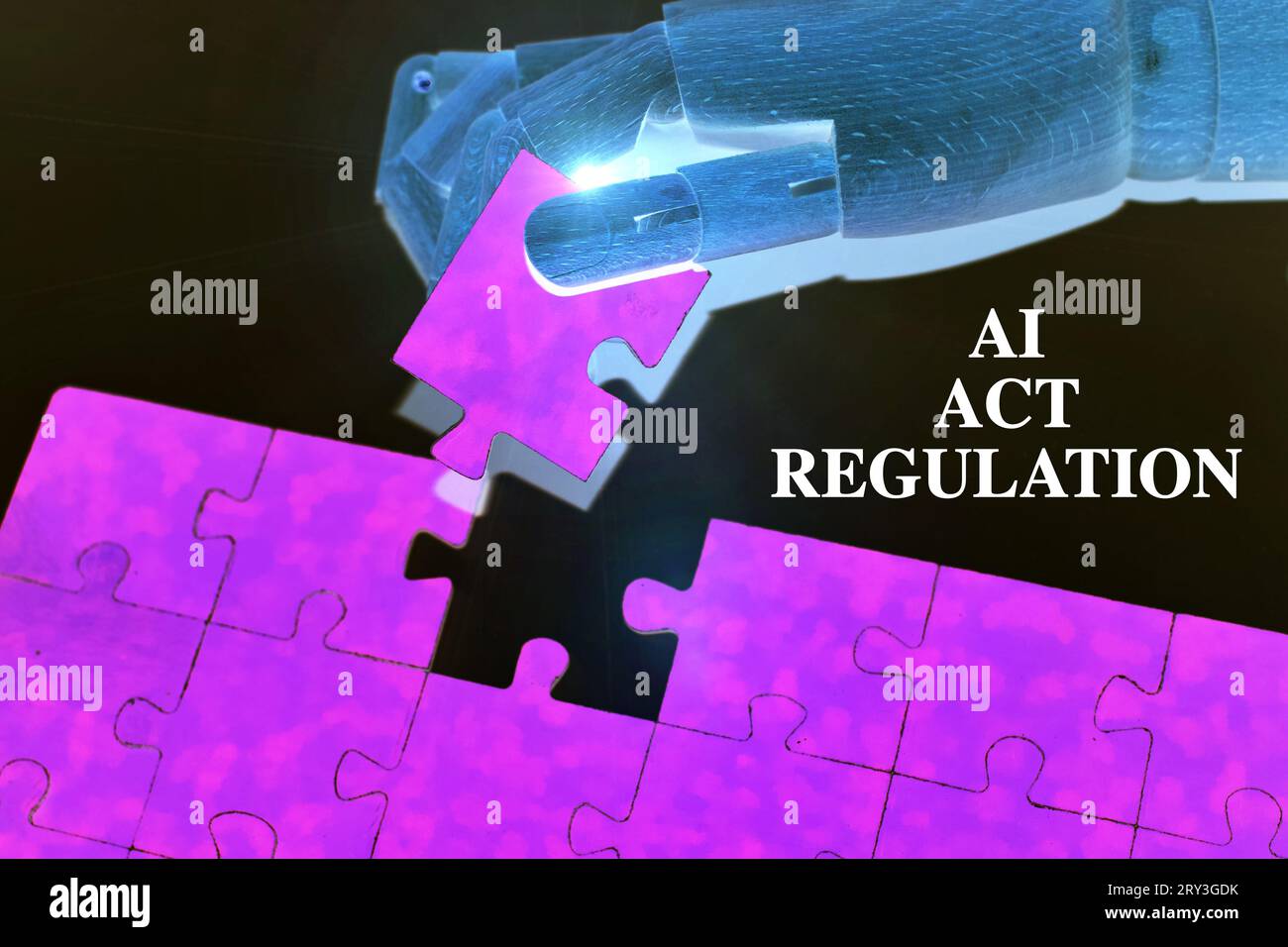 AI regulation symbol. Concept words AI artificial intelligence ... AI regulation symbol. Concept words AI artificial intelligence ...